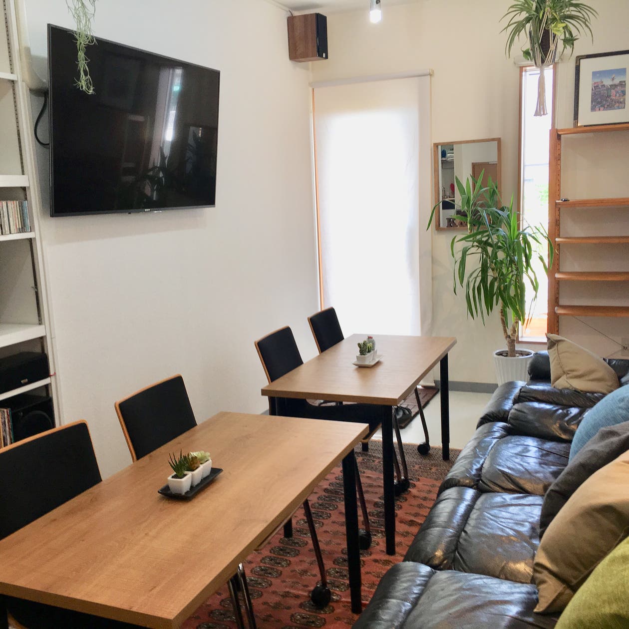 【駅0分！】今だけ基本プラン実施中!会議室･リモート利用も ☆毎回清掃・オゾン除菌!55型TV•AVシステム・キッチンの写真7