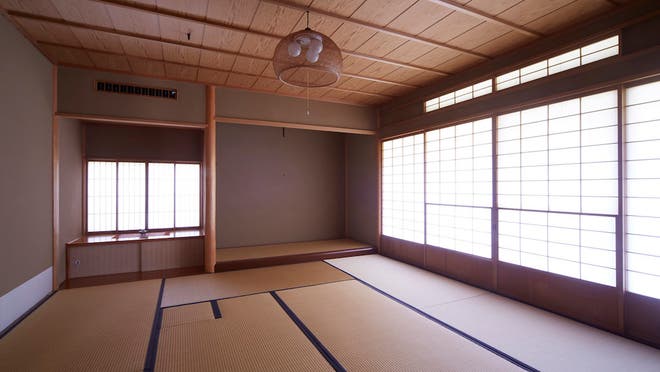 日吉駅からすぐ!本格的な和の空間!!素敵な庭付きの離れの和室です。習い事教室・お稽古・ドラマ、映画撮影・会合・会議などに!の写真2