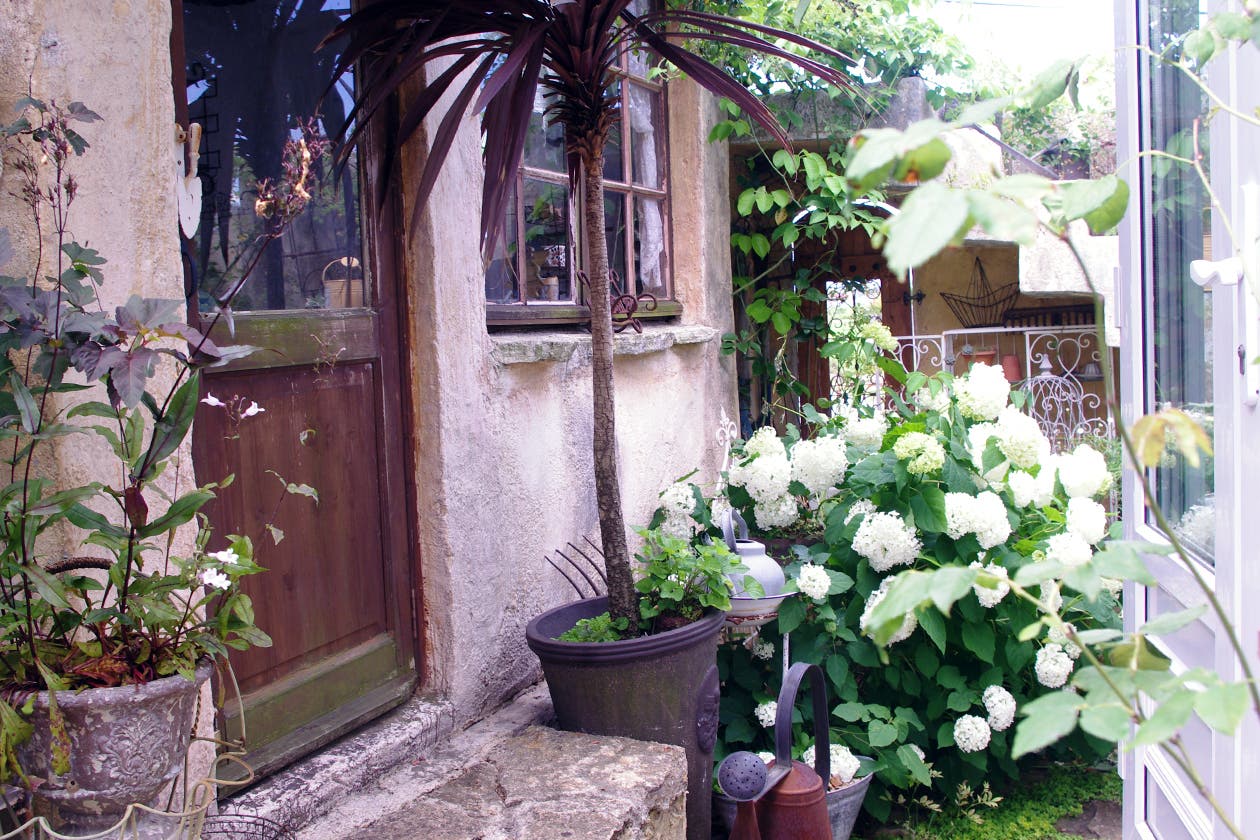 撮影やロケに最適です。田園に囲まれ四季折々の風景で室内はアンティーク家具でまとめられております。の写真5