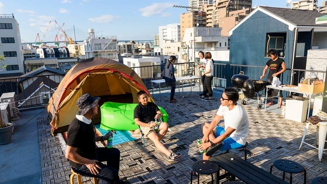 福岡・大濠公園駅徒歩3分【屋上で造船場が眺める】Roof Top Garden【リノベエステイト】の写真1
