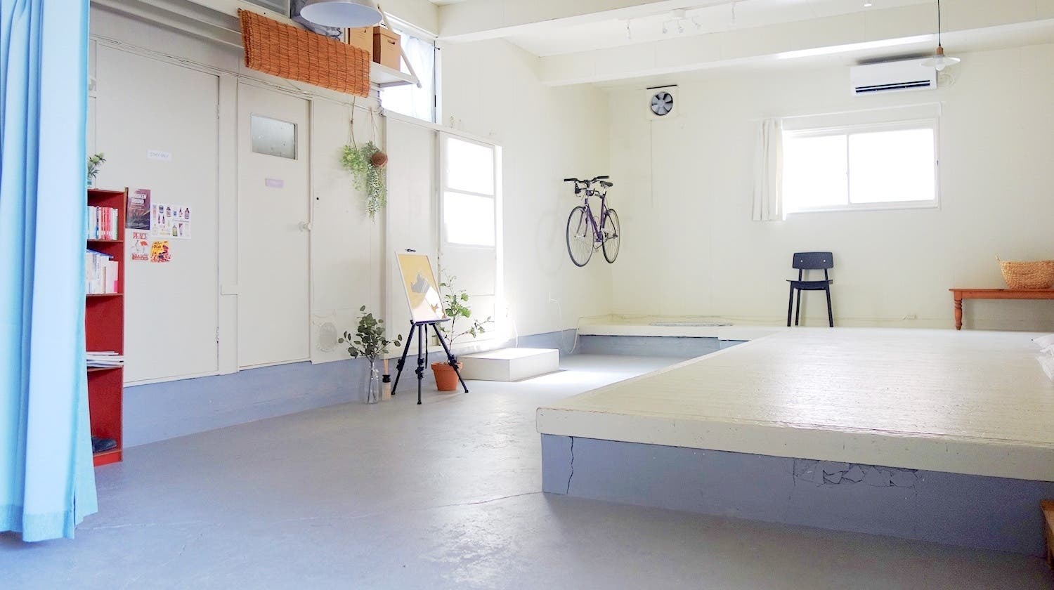 【シロハコスペース/JR金町】天井の高い広々まっ白スペース/写真撮影/水元公園徒歩5分/昭和レトロの写真4