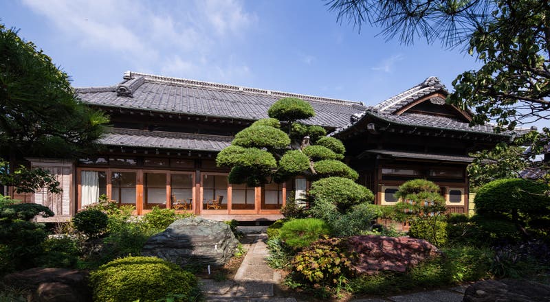 【葛飾区お花茶屋】宮大工の手による天井高３mの純日本家屋「お花茶屋森谷邸」本館建物205㎡ 敷地1000㎡（23区内希少）