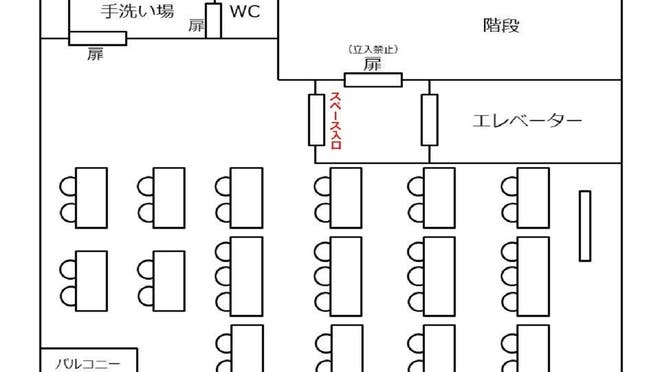 大阪 本町 心斎橋 駅から徒歩4分 駅近 格安 中規模会議室 最大40人着席目安 中規模セミナー会議オフ会など最適なスペースですの写真20