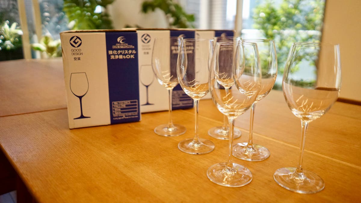 ワイングラス（6脚/セット）の画像1