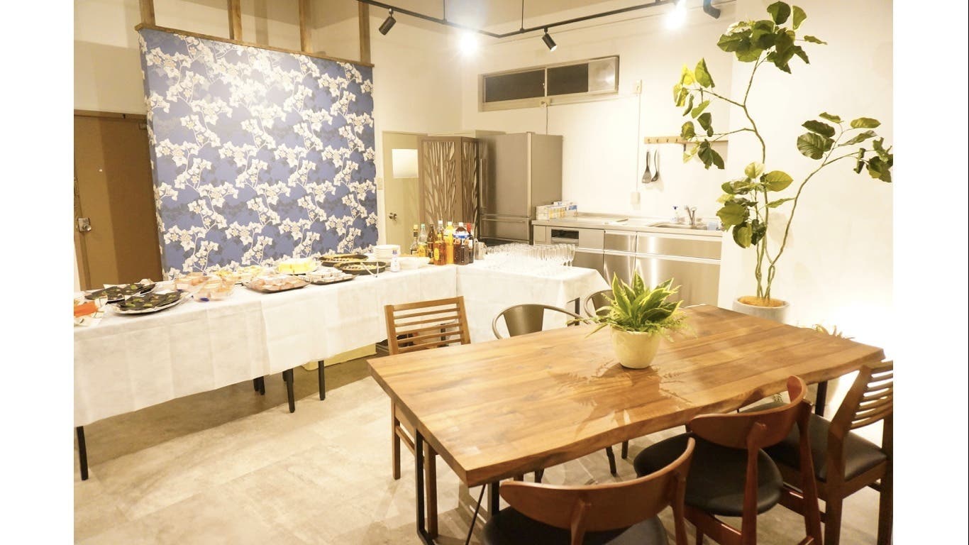 ＜リバーサイドebisu＞恵比寿駅徒歩5分/最大45名利用可能/大型テレビ/システムキッチンの写真7