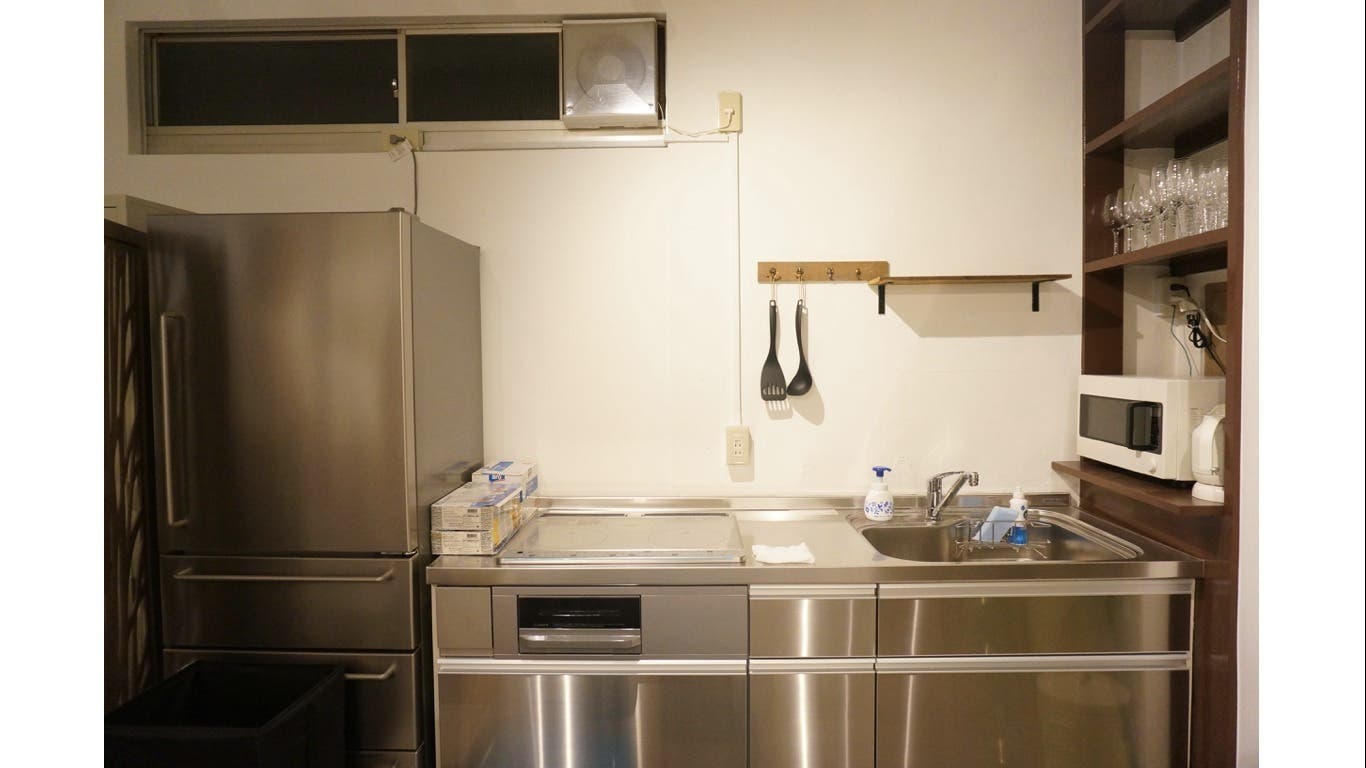 ＜リバーサイドebisu＞恵比寿駅徒歩5分/最大45名利用可能/大型テレビ/システムキッチンの写真11