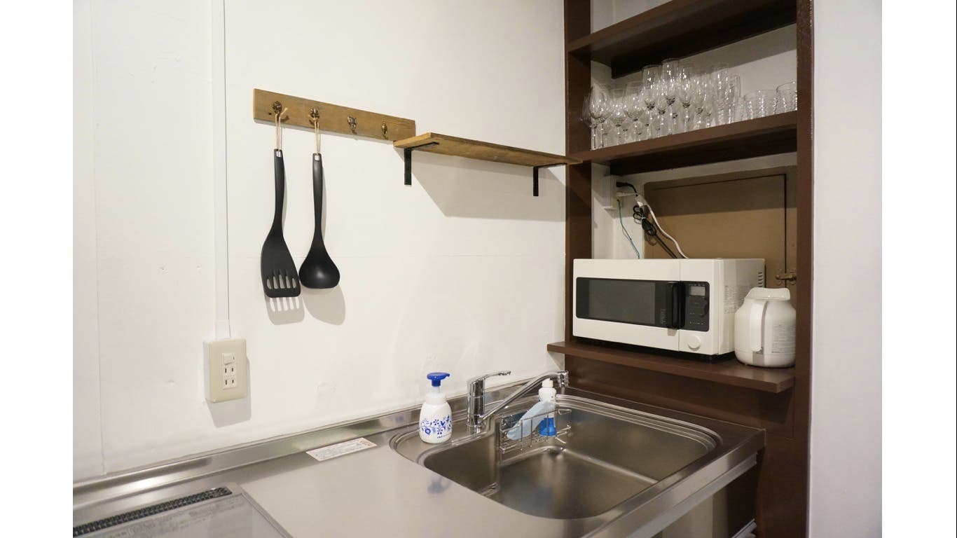 ＜リバーサイドebisu＞恵比寿駅徒歩5分/最大45名利用可能/大型テレビ/システムキッチンの写真12