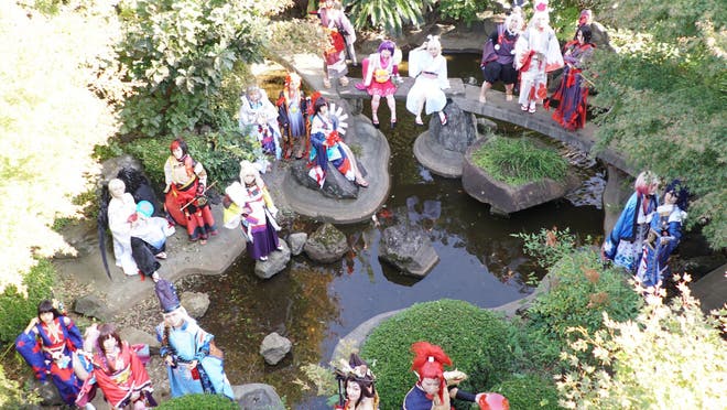 ※ロケハン予約専用【七五三、コスプレ、古民家、マンション】飯田屋【都心から20分、竹林を抜けると別世界。四季折々の花々がお迎えの写真6