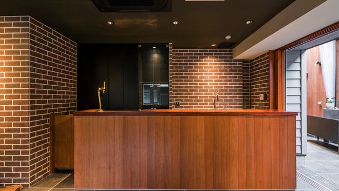 薪ストーブ・キッチン・生ビールサーバー付 ゲストハウスなごのや別館ラウンジの写真4