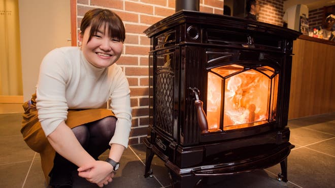 薪ストーブ・キッチン・生ビールサーバー付 ゲストハウスなごのや別館ラウンジの写真17