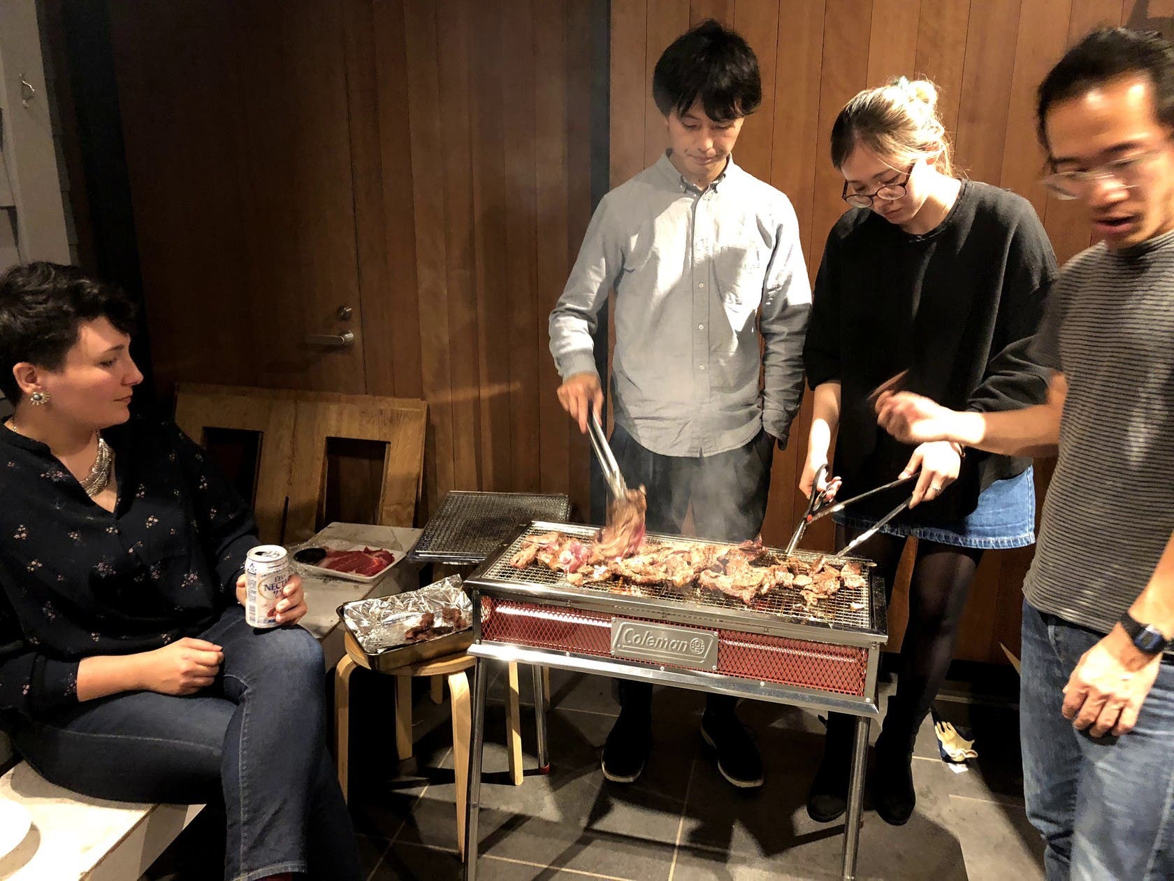 薪ストーブ・キッチン・生ビールサーバー付　ゲストハウスなごのや別館ラウンジの写真20