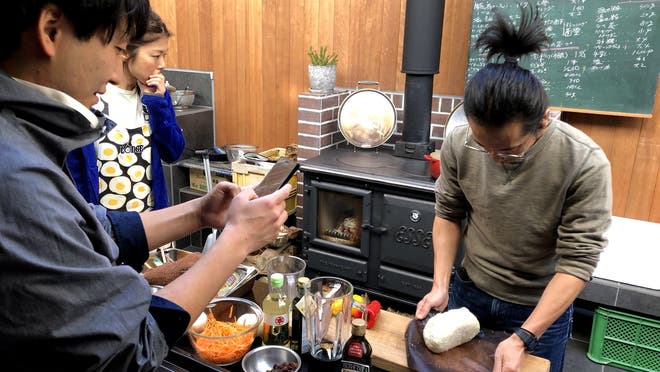 薪ストーブ・キッチン・生ビールサーバー付 ゲストハウスなごのや別館ラウンジの写真22