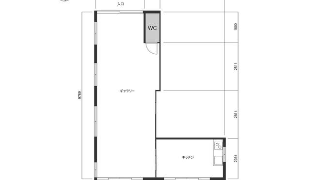 キッチン、ピクチャーレール付き!展示会・女子会・パーティ等も可能な多目的スペース!の写真3