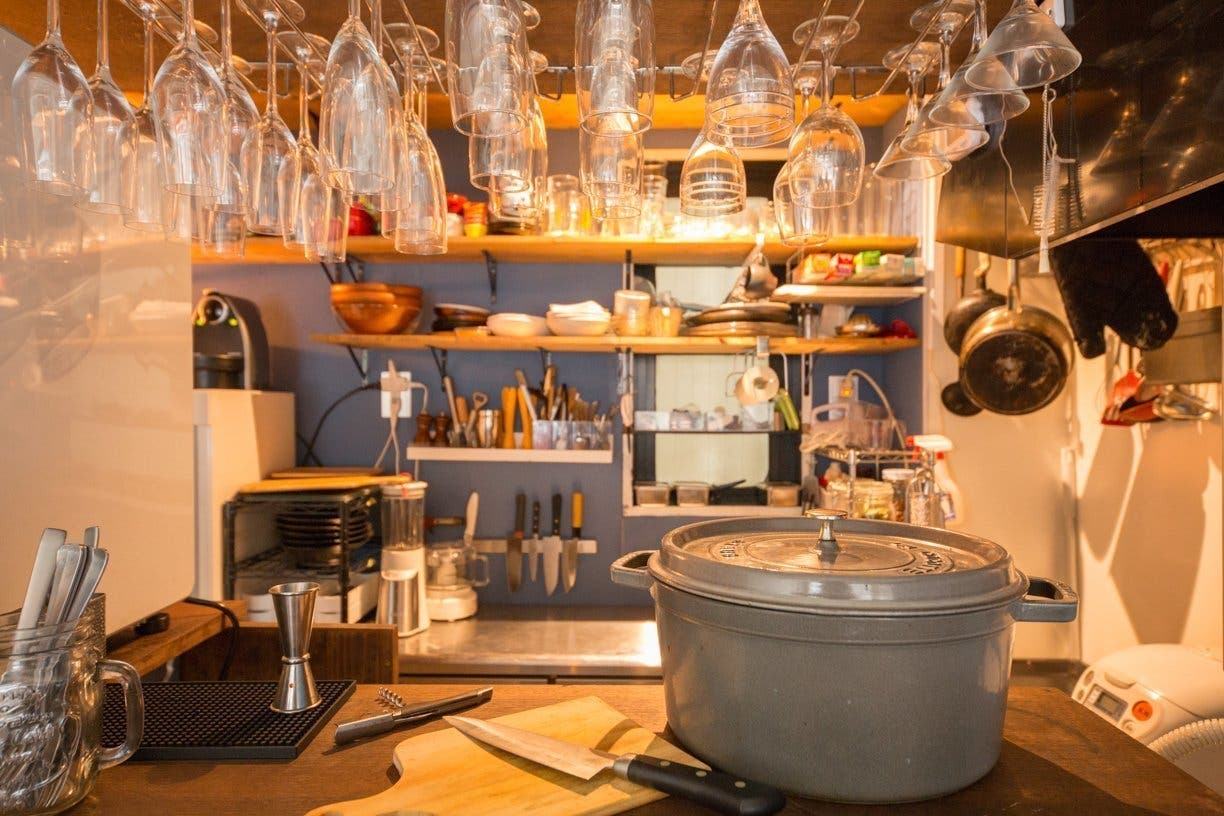 会員制バー 業務用キッチン、ホームパーティの写真10