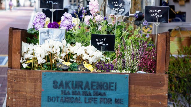 商店街に面した喫茶店(営業中)の軒下スペース。フリマ、野菜販売などに!の写真6