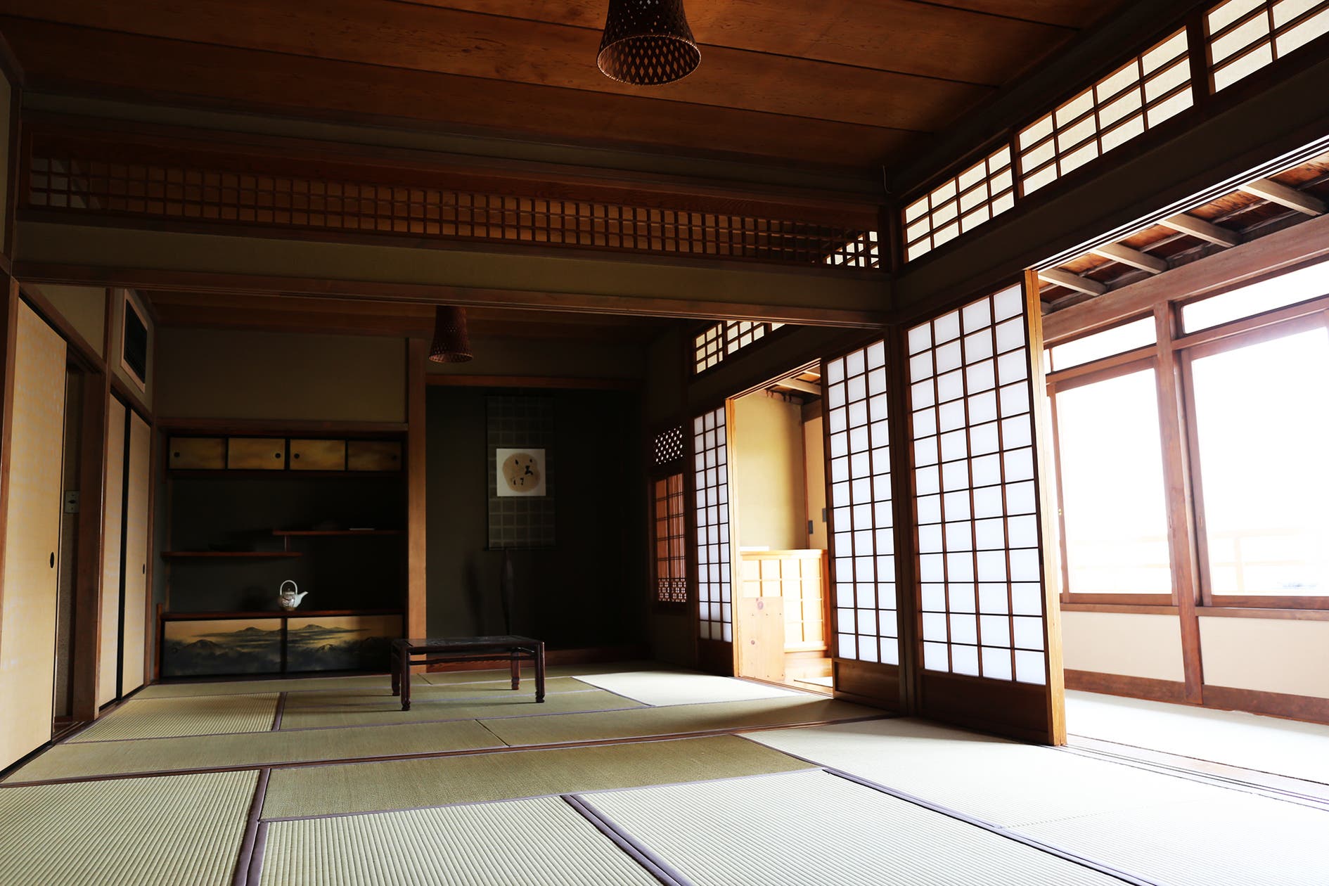 緑を眺める畳の貸スペース：和室八畳二間・海まで徒歩10分の写真10