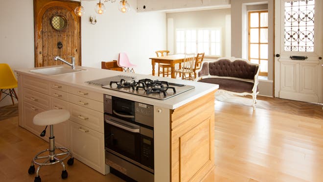 キッチン付撮影スタジオ・ピノコ/世田谷区経堂駅4分,60平米,9:00-21:00キッチン付調理器具完備/猫足バスタブの写真8