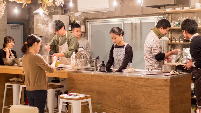 キッチン付きリノベスペース!地下鉄千駄木駅徒歩0分”KLASS” 料理教室・撮影などに!の写真1