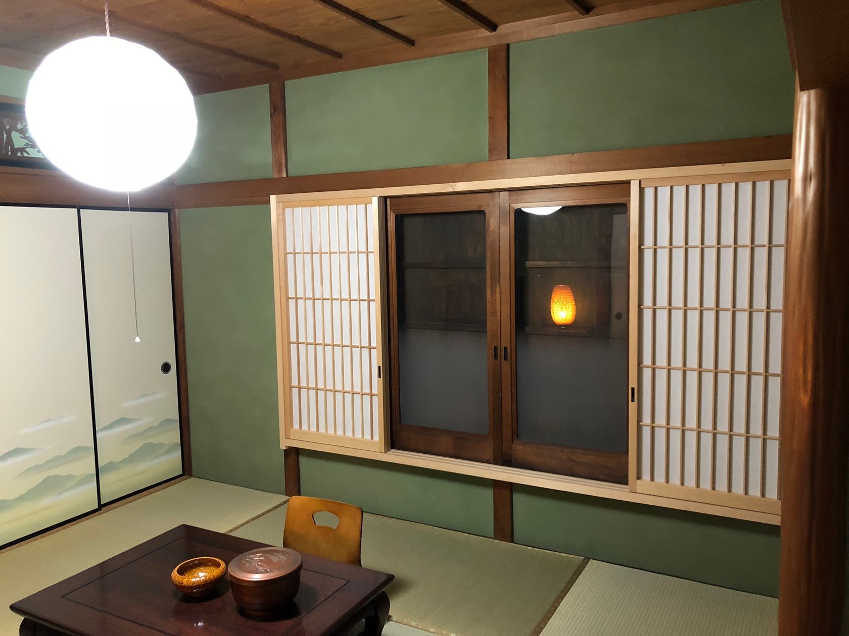 1954年古民家リノベ空間 畳部屋でのんびり思い出作り 懐かしのテレビゲーム 日本茶テイスティング 本格的な将棋盤の写真18