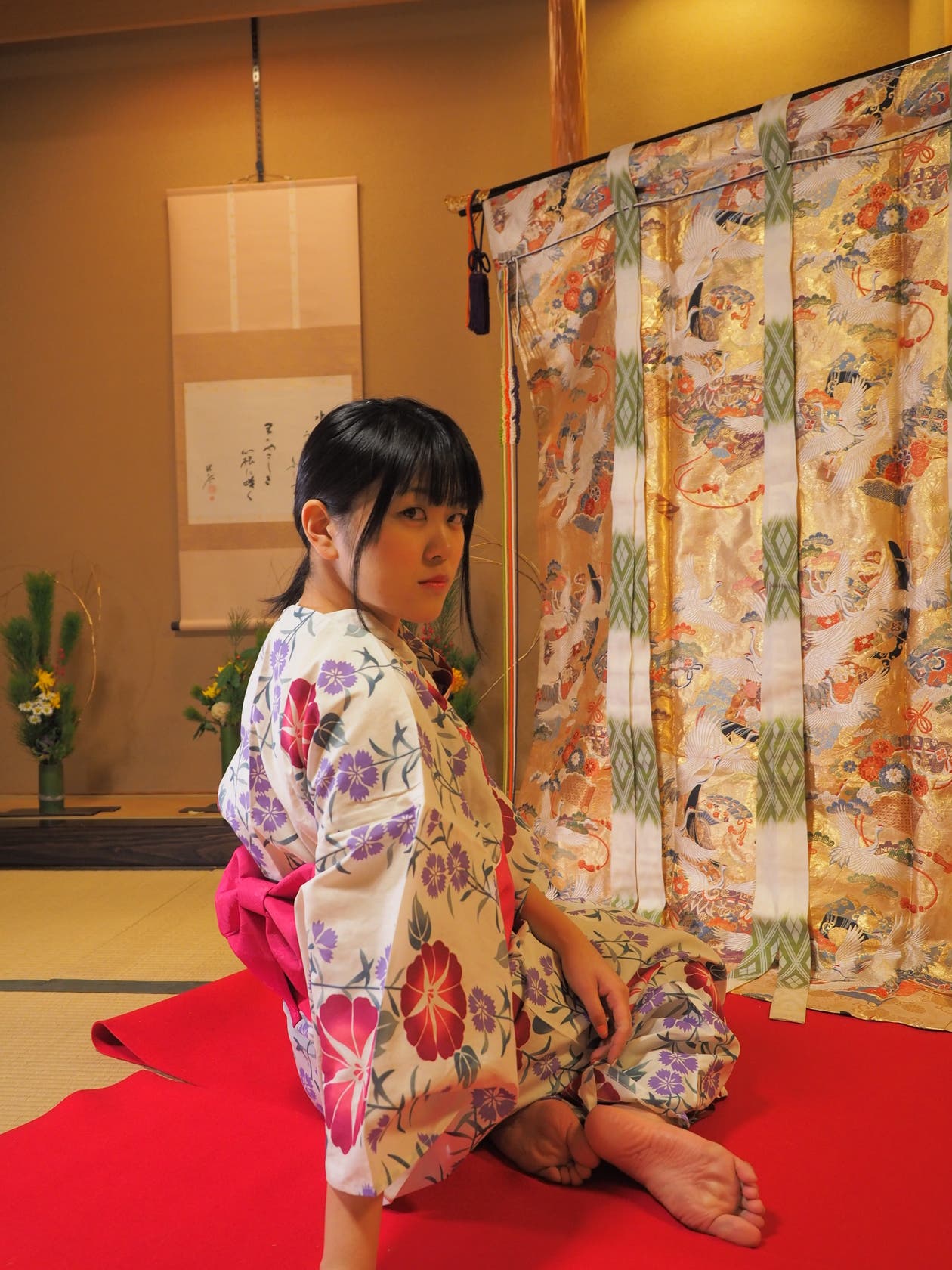 【世田谷区若林】和室約２０畳の華道教室。心安らぐ和の雰囲気をご堪能ください。の写真18