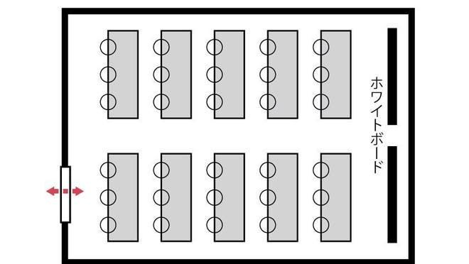 【大阪駅4分!】63H 研修・セミナーにうってつけのお部屋です! の写真3