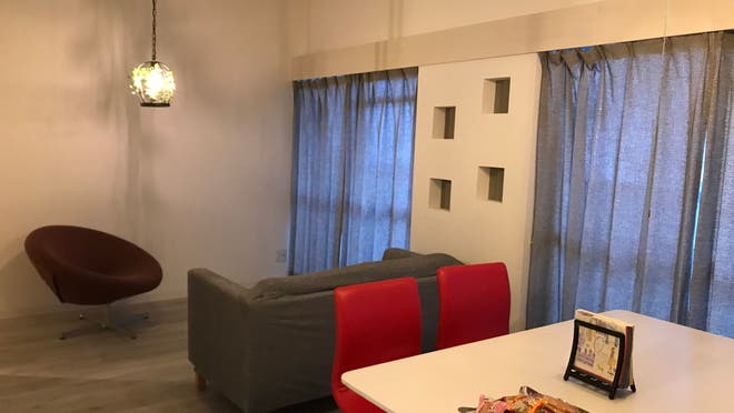 【中央通A】広々キッチン、60インチテレビ、DVD(Blu-ray)プレーヤーあり、貸会議室にも!の写真11