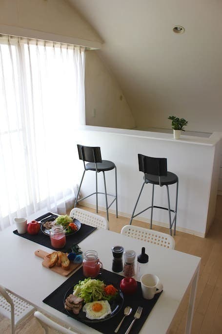 フリースペースのlivingと繋がるおおきなバルコニーの写真12