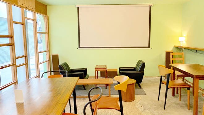 <コトブキリビング>商店街のリノベスペース 会議・パーティ・展示会など多目的に!!プロジェクター有の写真4