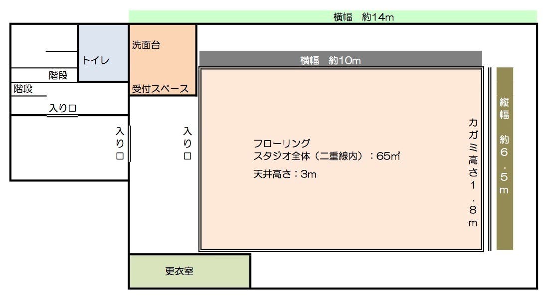 完全防音の上質プライベート空間- 24H利用可の地下ダンススタジオ&レンタルスペースの写真6
