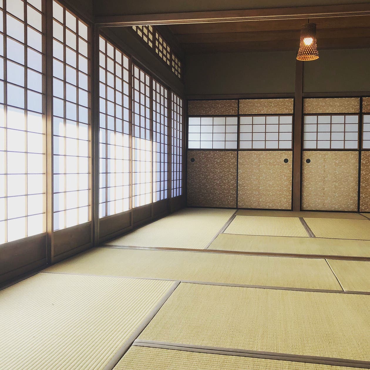 緑を眺める畳の貸スペース：和室八畳二間・海まで徒歩10分の写真3