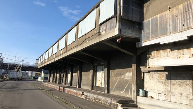 【函館】1927年建造のレトロな雰囲気のコンクリート倉庫群!撮影に最適!の写真5