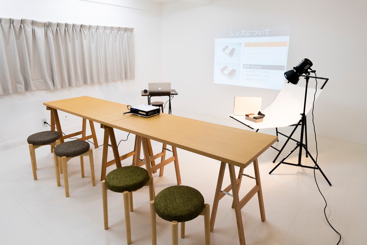 【銀座・東銀座の穴場なスタジオ！】銀座駅５分・東銀座駅２分／白壁／無料機材／スタジオ貸切／小規模撮影の写真11