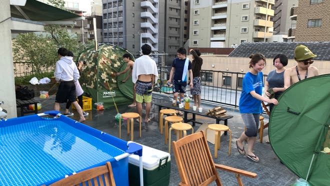 福岡・大濠公園駅徒歩3分【屋上で造船場が眺める】Roof Top Garden【リノベエステイト】の写真3