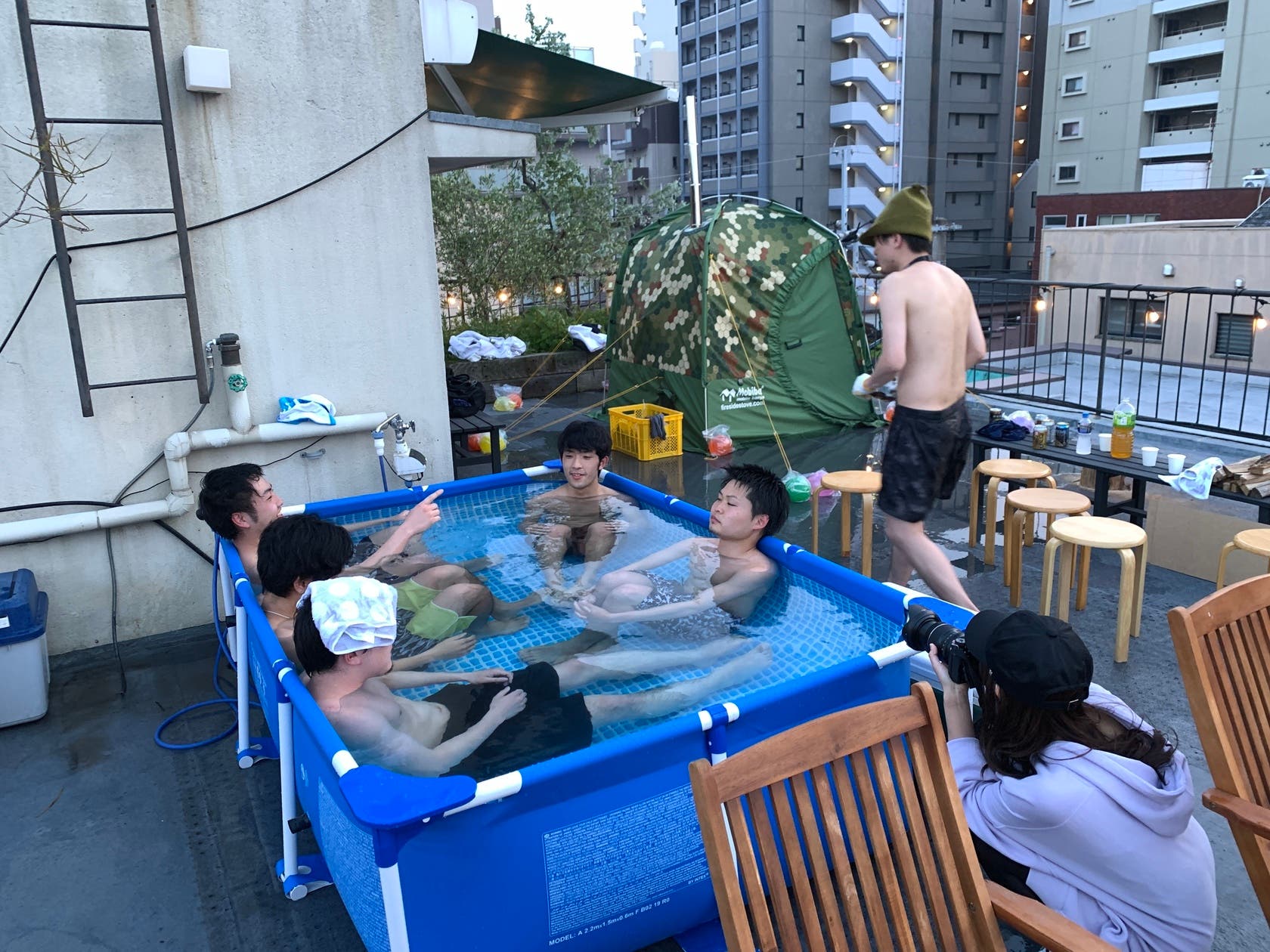 福岡・大濠公園駅徒歩3分【屋上で造船場が眺める】Roof Top Garden【リノベエステイト】の写真5