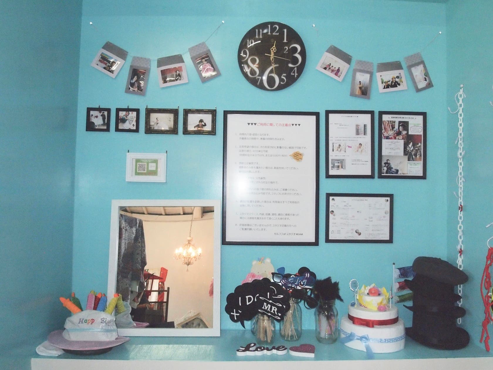 個人・商用OK！写真撮影・ママ会・コスプレ撮影・レッスン利用など☆スタジオMOANA☆駐車場3台の写真8