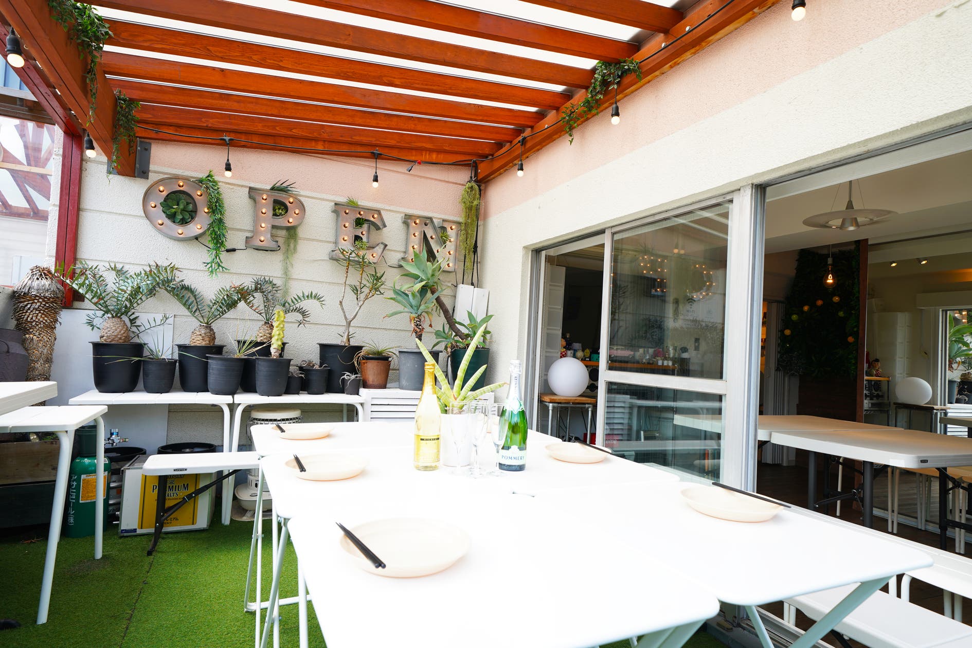 T【渋谷、原宿徒歩６分】ルーフトップ！大人気！BBQ！グランピング！換気！✨ルーフトップ/パーティー/誕生会の写真18