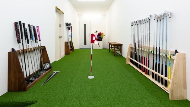 【skytrack完備】完全個室の室内ゴルフ練習場の1号室(OUT)。シミュレーターを使ったゴルフ練習・レッスン会に!の写真19