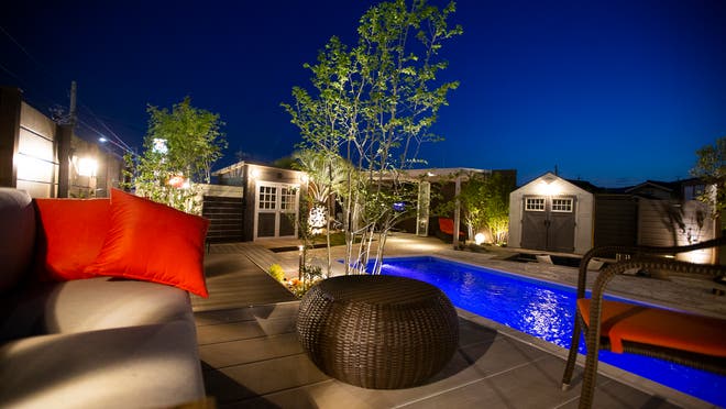 プール付きリゾートガーデン 写真撮影・サウナ・イベント利用などに!の写真2