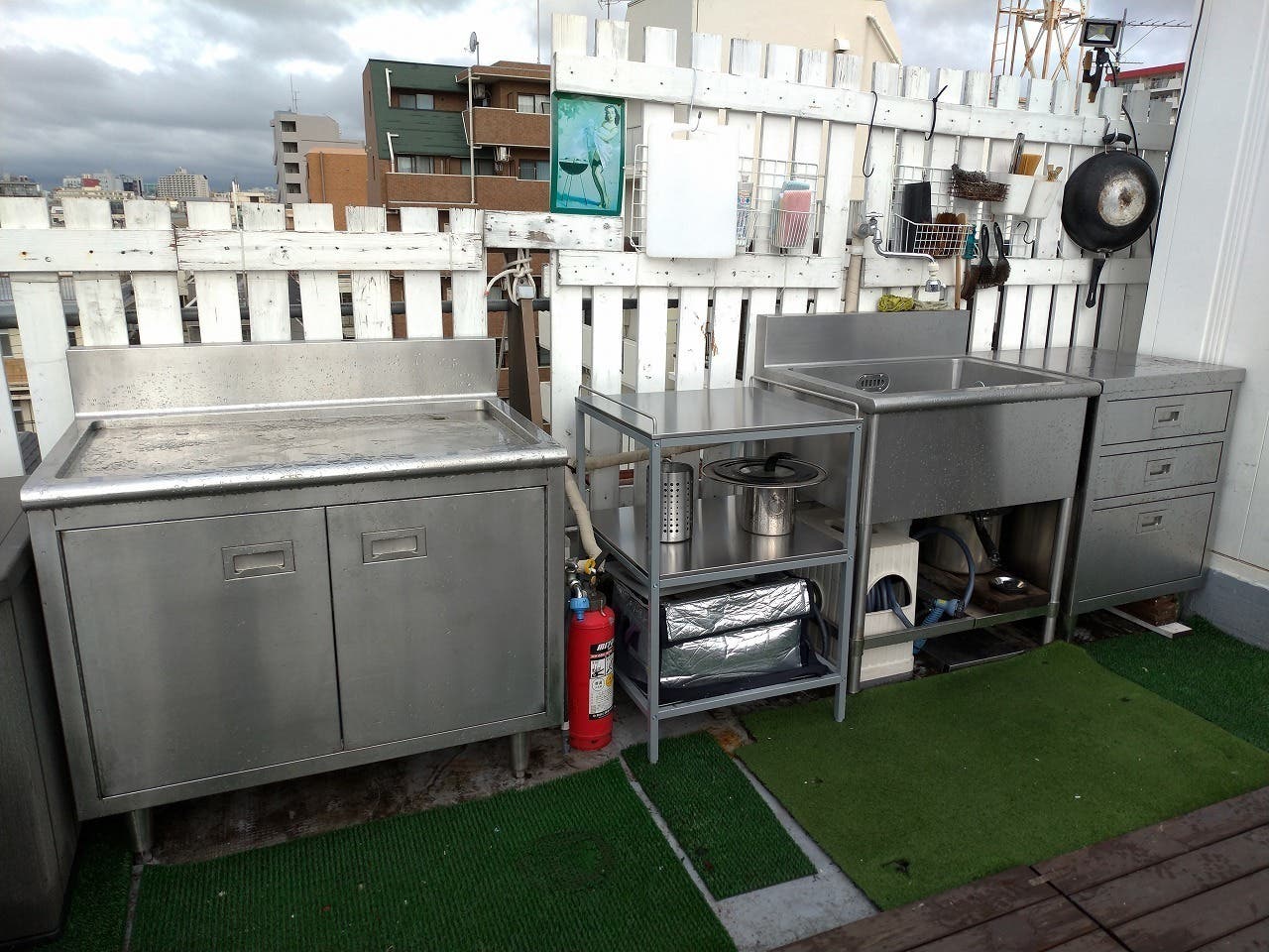 【BBQガーデン/C席】富士山が見渡せるビル最上階でアーバンバーベキュー：設備は全てセット！食材持ち込みだけでOKの写真9