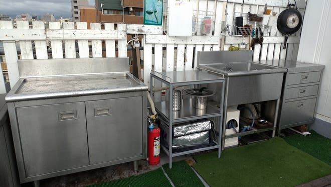 【BBQガーデン/C席】富士山が見渡せるビル最上階でアーバンバーベキュー:設備は全てセット!食材持ち込みだけでOKの写真9