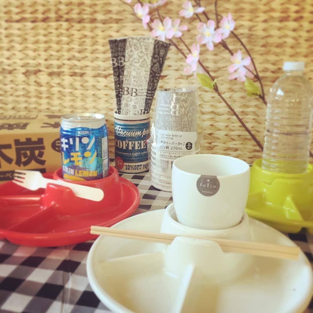 バーベキュー食器セットの画像1