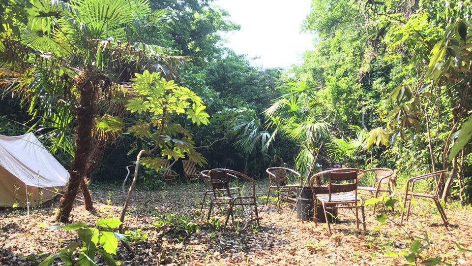 【鎌倉・極楽寺】星がまたたくヒルトップでブッシュクラフト＆キャンプの写真5