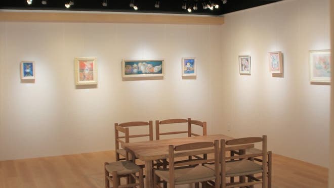 京都東山にある和モダンのギャラリーです。平面作品や工芸作品の展示が可能です。の写真2