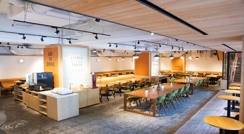 【24時間レンタル可!】最大150人収容　230㎡のゆったりカフェ空間を貸切に！！LIFULL Table