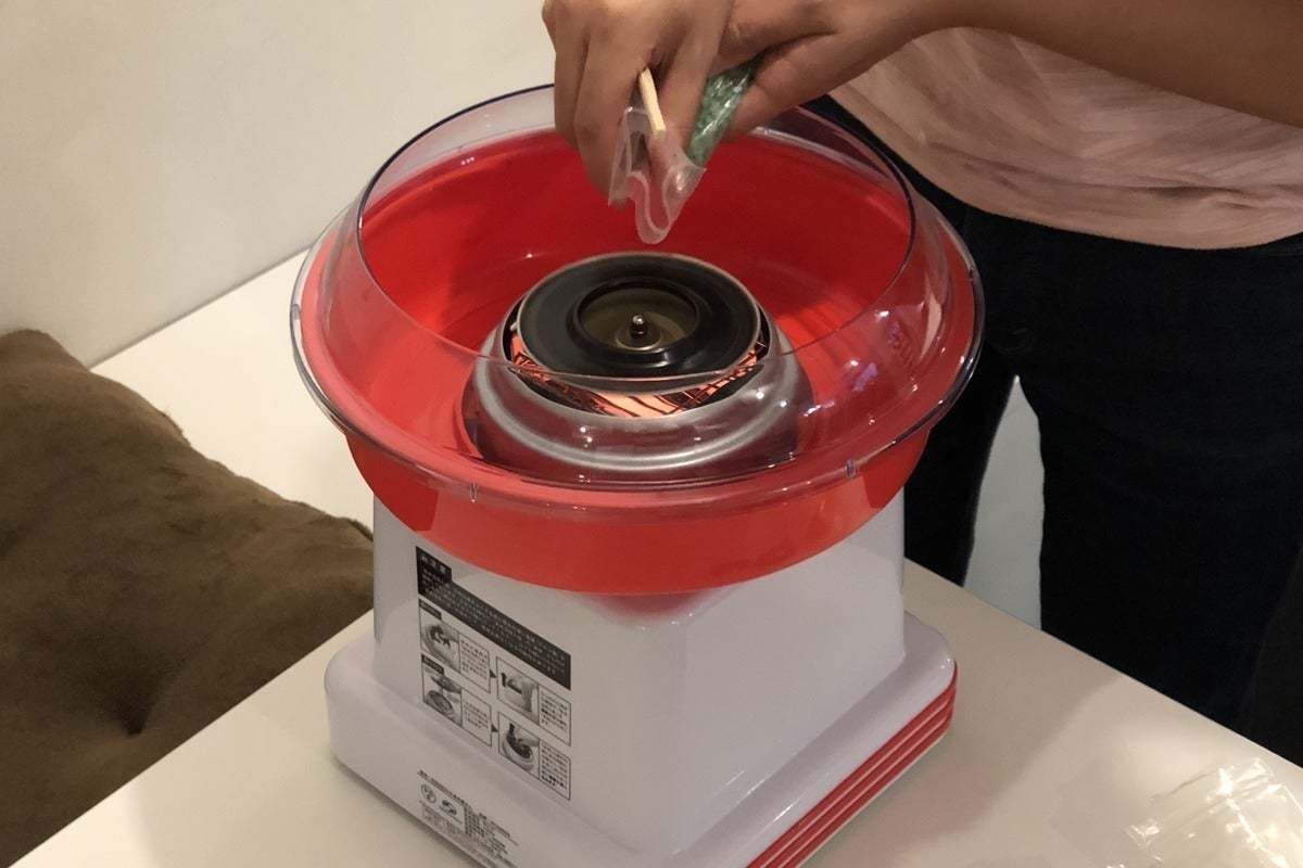 【オプション】飴玉から作るわたあめ機レンタルの画像2