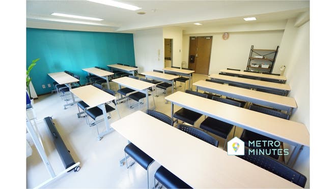 <ブラウ会議室>32名収容🪑仙台駅徒歩5分🚃Wi-Fi📶プロジェクター🎥会議/セミナー/研修/ワークショップの写真7