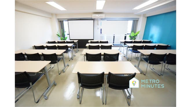 <ブラウ会議室>32名収容🪑仙台駅徒歩5分🚃Wi-Fi📶プロジェクター🎥会議/セミナー/研修/ワークショップの写真8