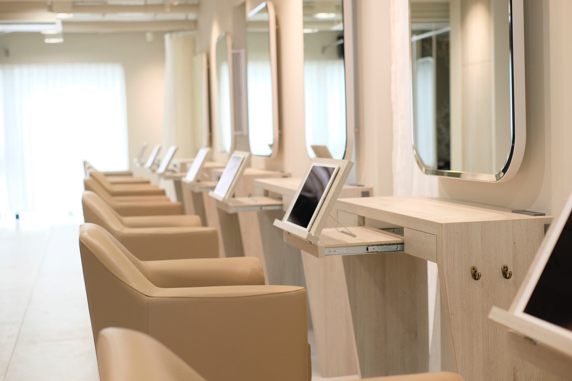 表参道の洗練されたヘアサロン  ロケ・撮影・美容講習・イベント利用などに！の写真2