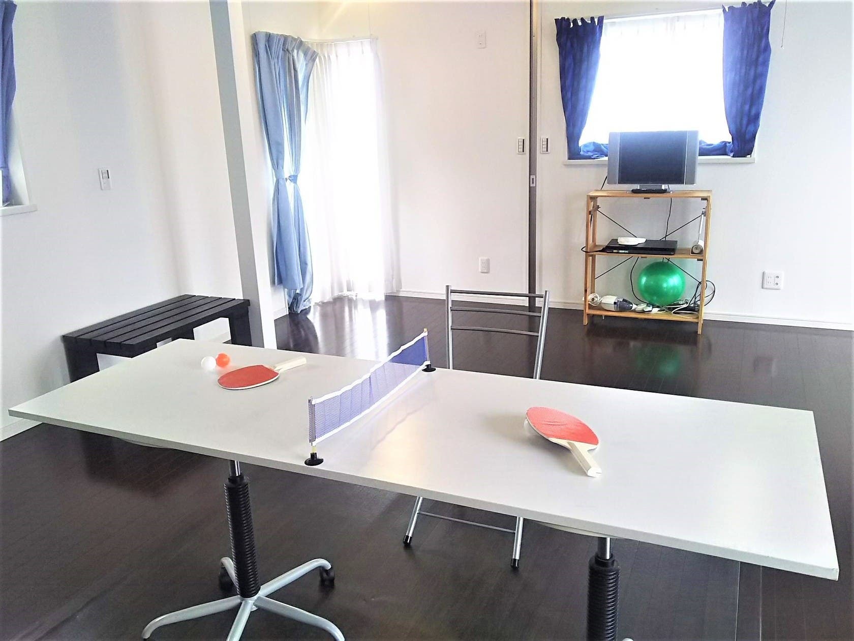 白く広い部屋ベランダ付 ミニキッチンオプション 2F 防音性あり大騒ぎ可 多予約優遇の写真5