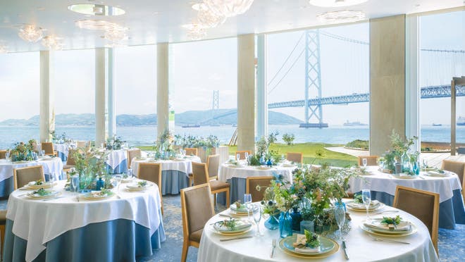 明石海峡大橋を目の前に望む開放的なパーティスペース パーティー・撮影・展示会・会議・オフサイトミーティングに最適の写真1